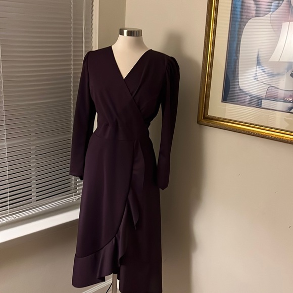 Ela | Dresses | Ladies Deep Purple Dress | Poshmark